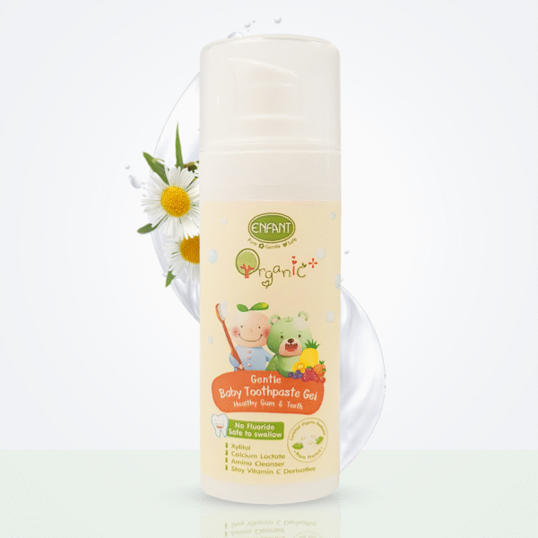 ENFANT Organic Plus Gentle Baby Toothpaste Gel (1 year+) – ENFANT